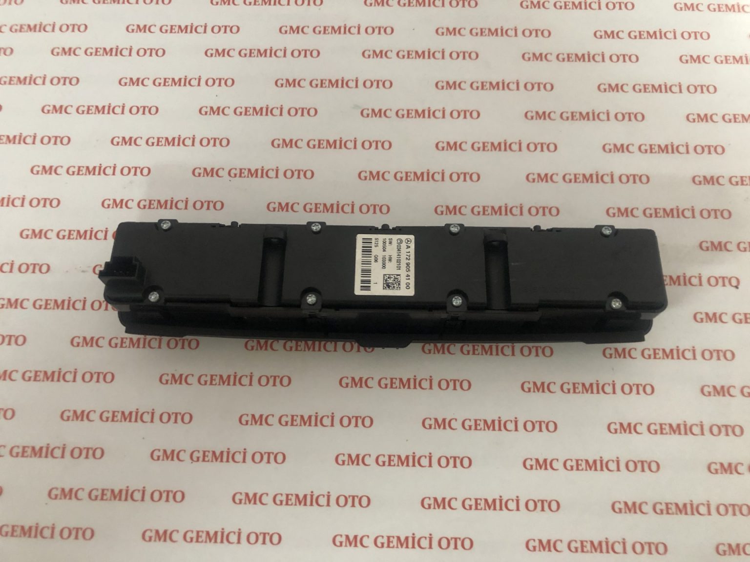 A1729054100 MERCEDES W172 R172 SLK KASA KONTROL DÜĞMELERİ - GMC GEMİCİ OTO