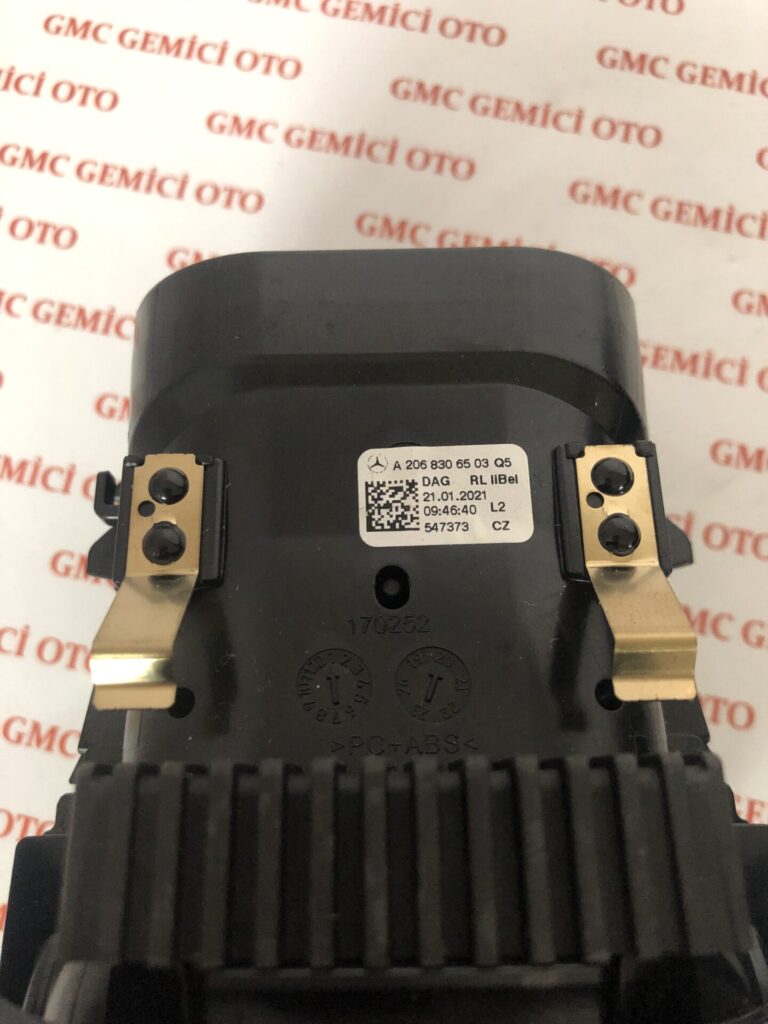 A2068306503 MERCEDES W206 KLİMA KALORİFER HAVALANDIRMASI - GMC GEMİCİ OTO